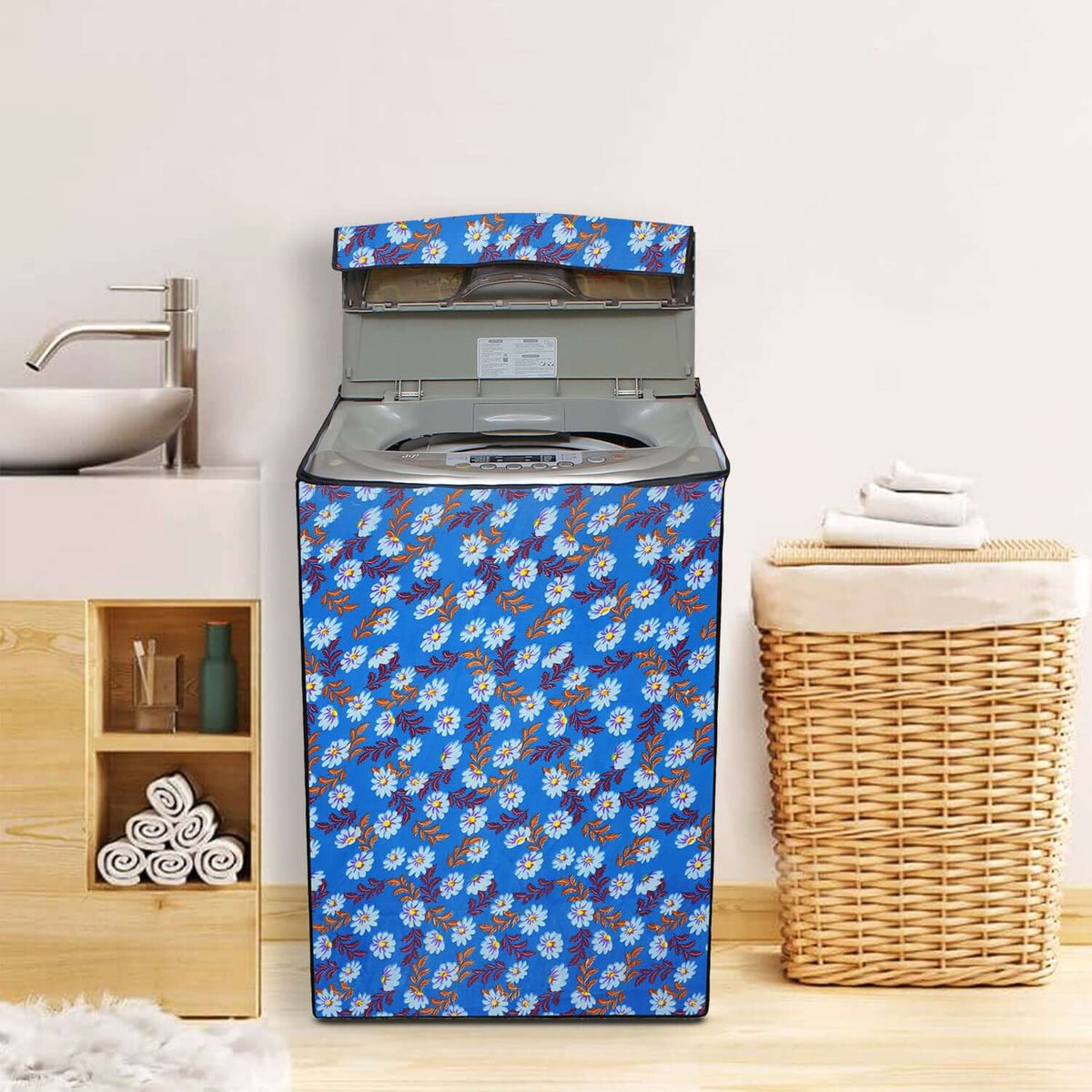 Buy Waterproof Fully Automatic Top Load Washing Machine Cover | Washing ...