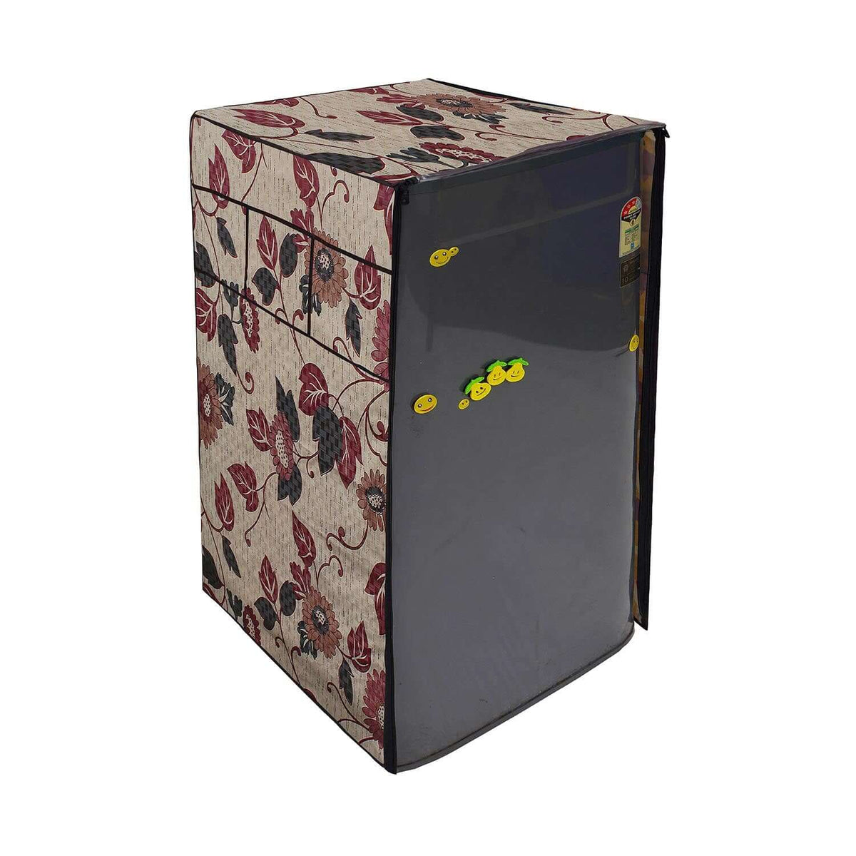 Waterproof Full Fridge Cover with 6 Pockets, SA03