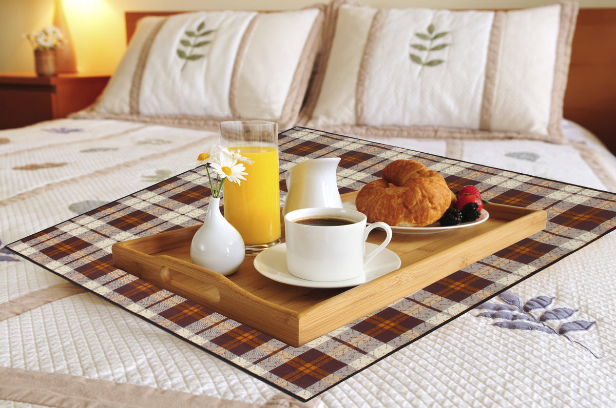 Waterproof & Oil Proof Bed Server Square Mat, CA05