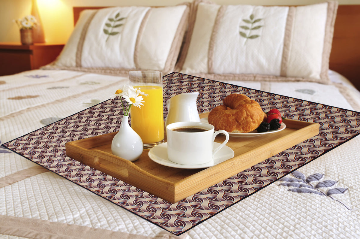 Waterproof & Oil Proof Bed Server Square Mat, SA73